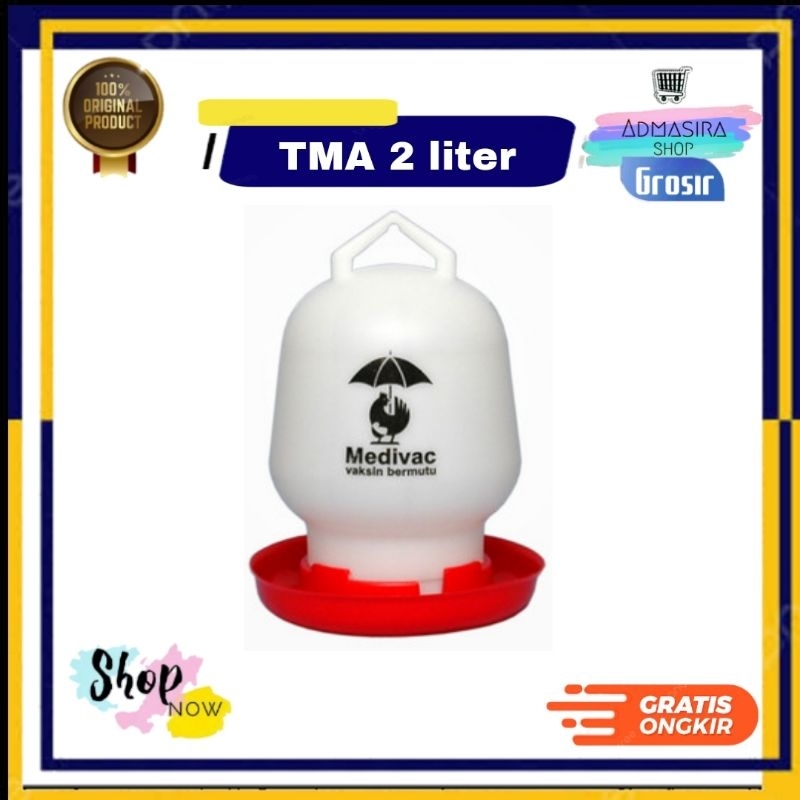 Jual TMA Tempat Minum Ayam 2liter 3liter Medion TMA 2L 3L 2 liter 3 ...