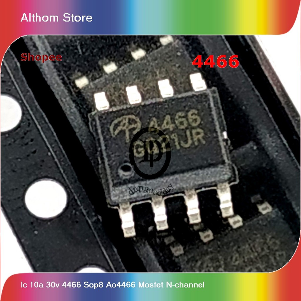 Jual ic 10a 30v 4466 sop8 ao4466 mosfet n-channel | Shopee Indonesia