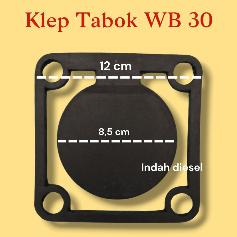 Jual Klep Tabok WB 30 - Valve Check Klep Seal Sil Water Pump Pompa Air ...