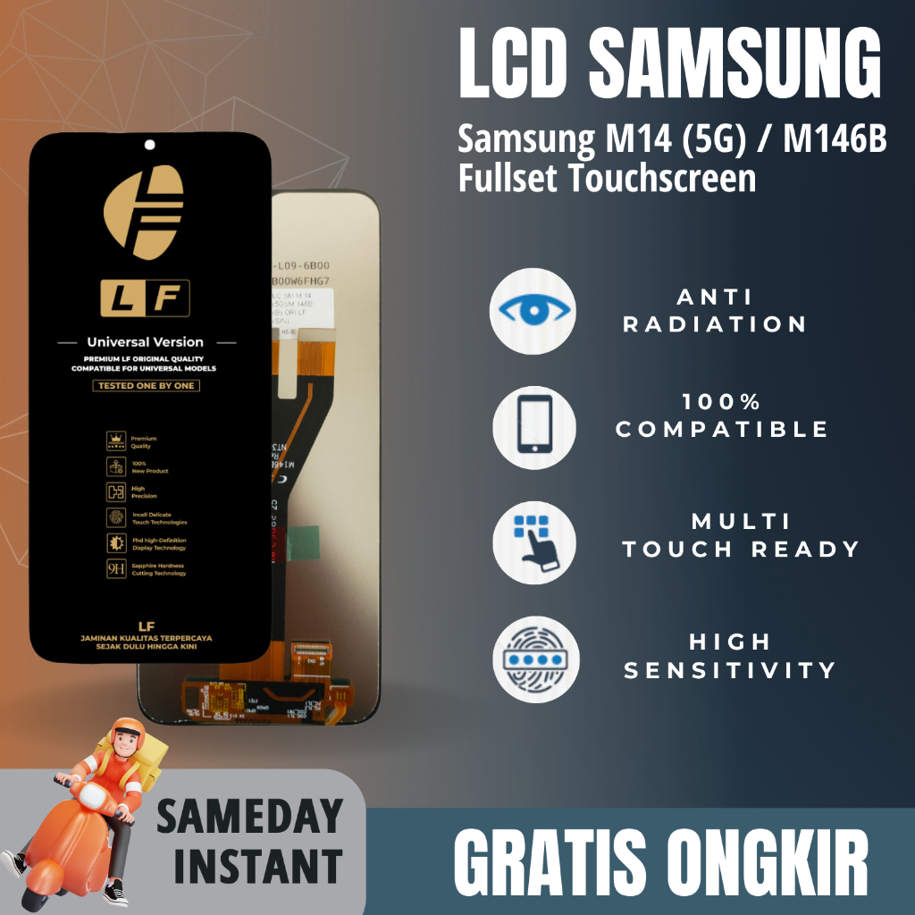 Jual LF - (GARANSI LEM) LCD Samsung M14 (5G) / M146B Fullset ...