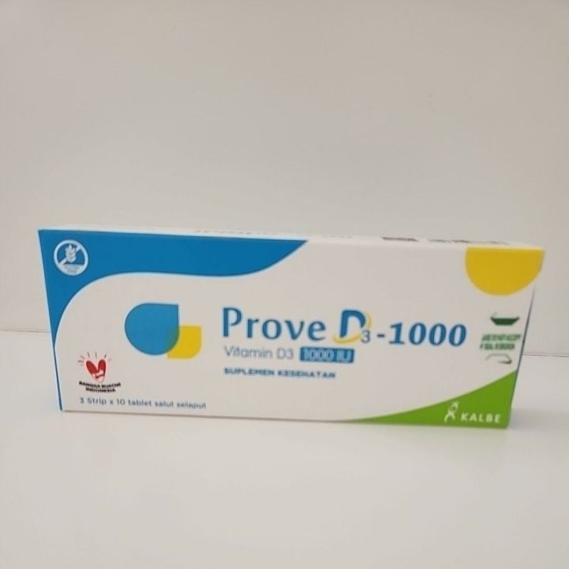 Jual Vitamin Prove d3 -1000 perbox 30 tablet | Shopee Indonesia