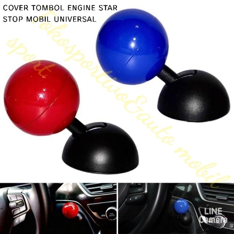 Jual UNIVERSAL ENGINE COVER START STOP BUTTON PENUTUP MOBIL START STOP ...