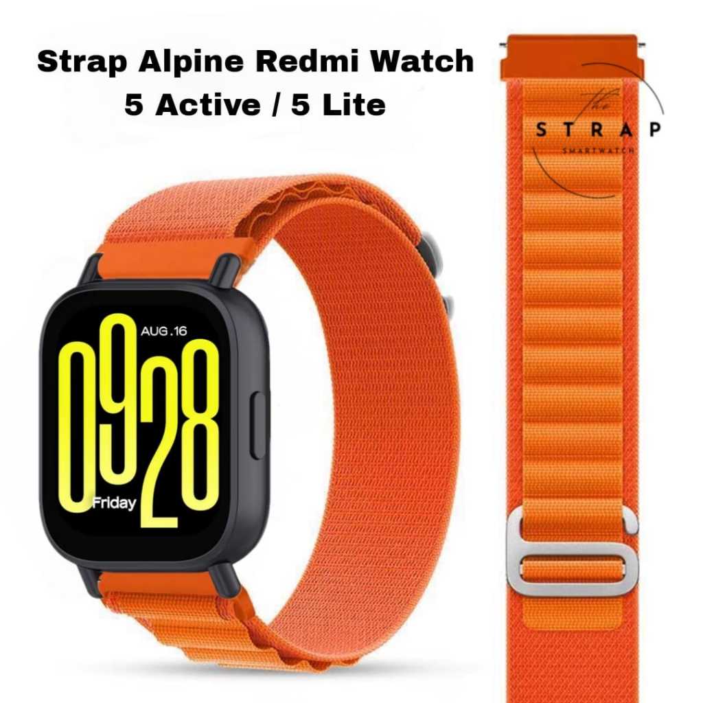 Jual Strap Redmi Watch 5 Active / 5 Lite Tali Alpine Redmi 5 Active / 5 ...