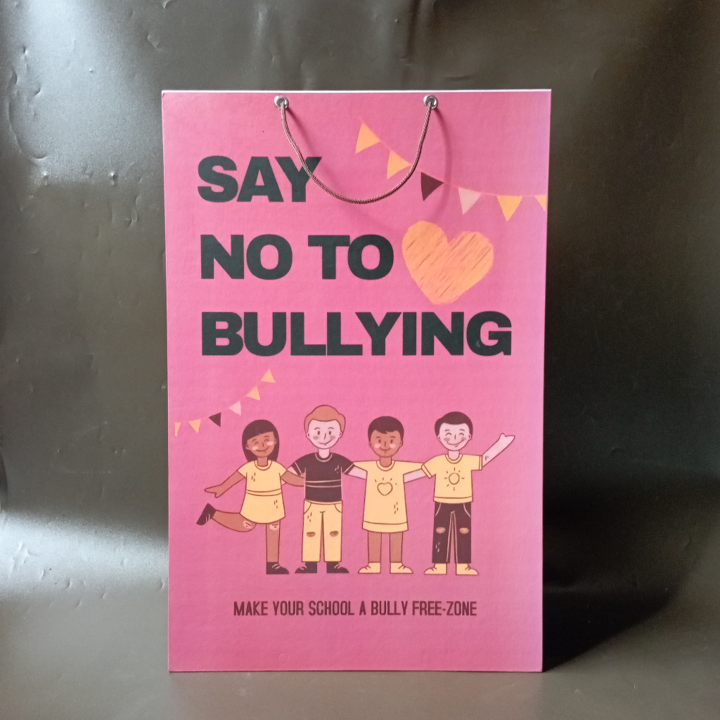 Jual Poster Gantung A3 | Hard Poster Say No To Bullying | School Bully ...