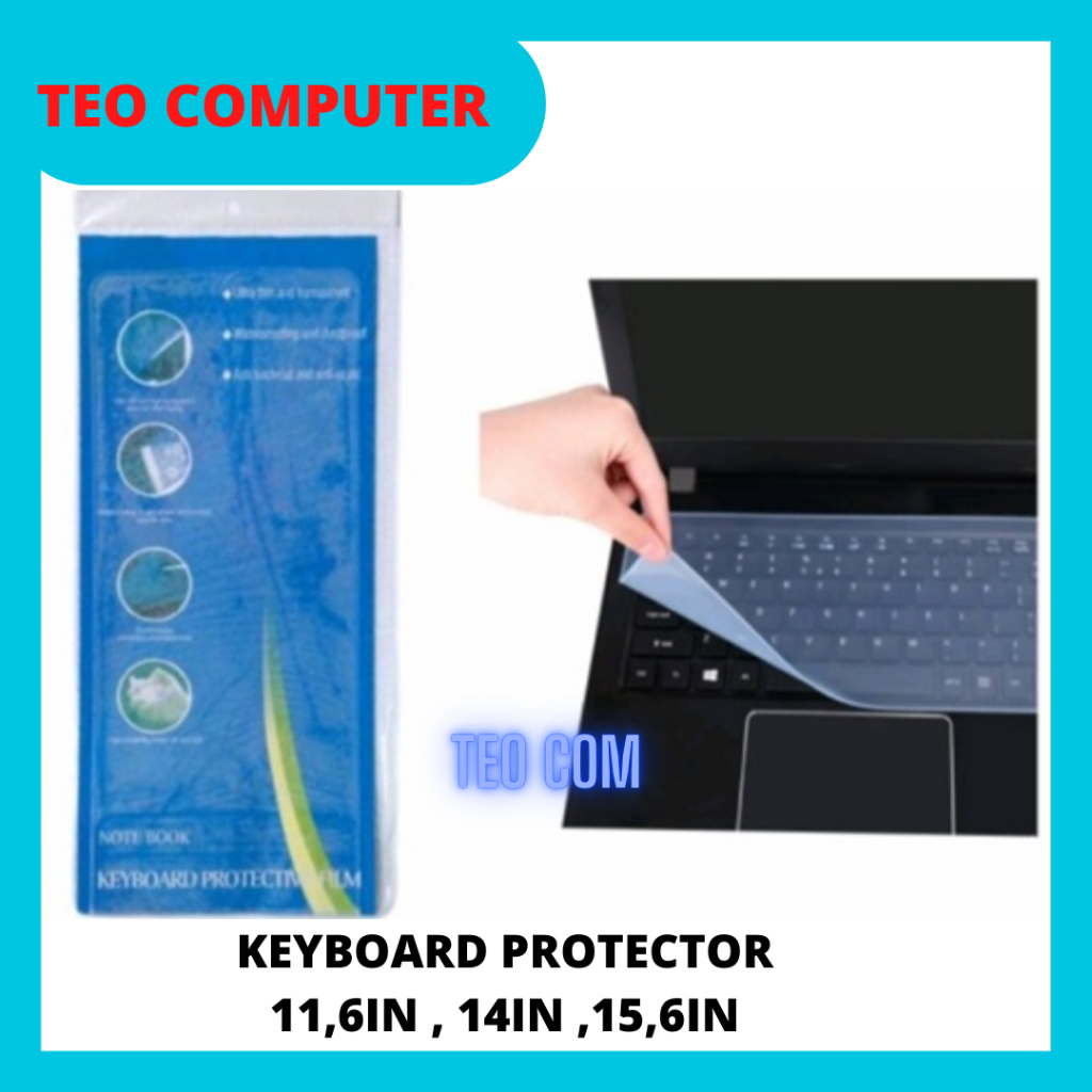Jual KEYBOARD PROTECTOR 15,6INCHI ,14 INCHI DAN 11,6 INCHI / PENUTUP ...