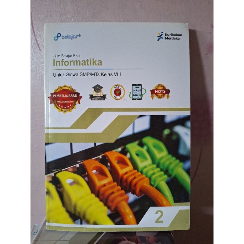 Jual buku Informatika kelas 8 VIII 2 smp mts merdeka belajar plus kurikulum merdeka | Shopee ...