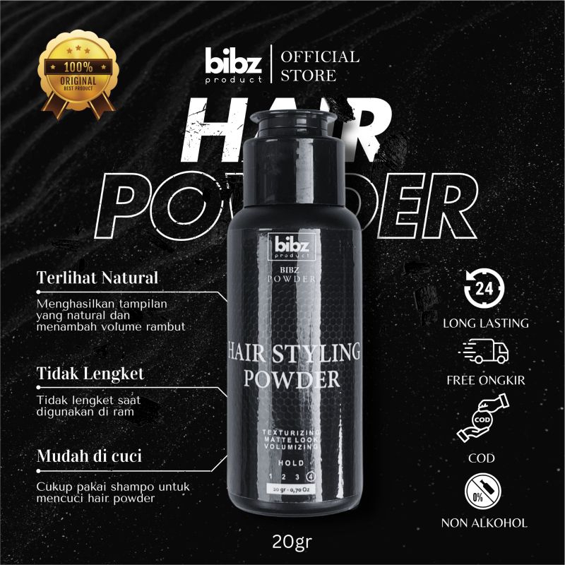 Jual Powder Rambut Volume Matte Look 20gr Bibz | Shopee Indonesia
