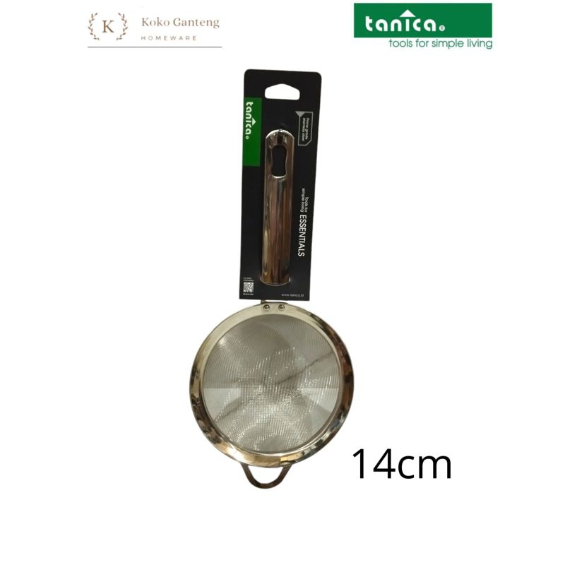 Jual Tanica Stainer Stainless Steel 8cm 14cm 20cm Saringan Stainless ...