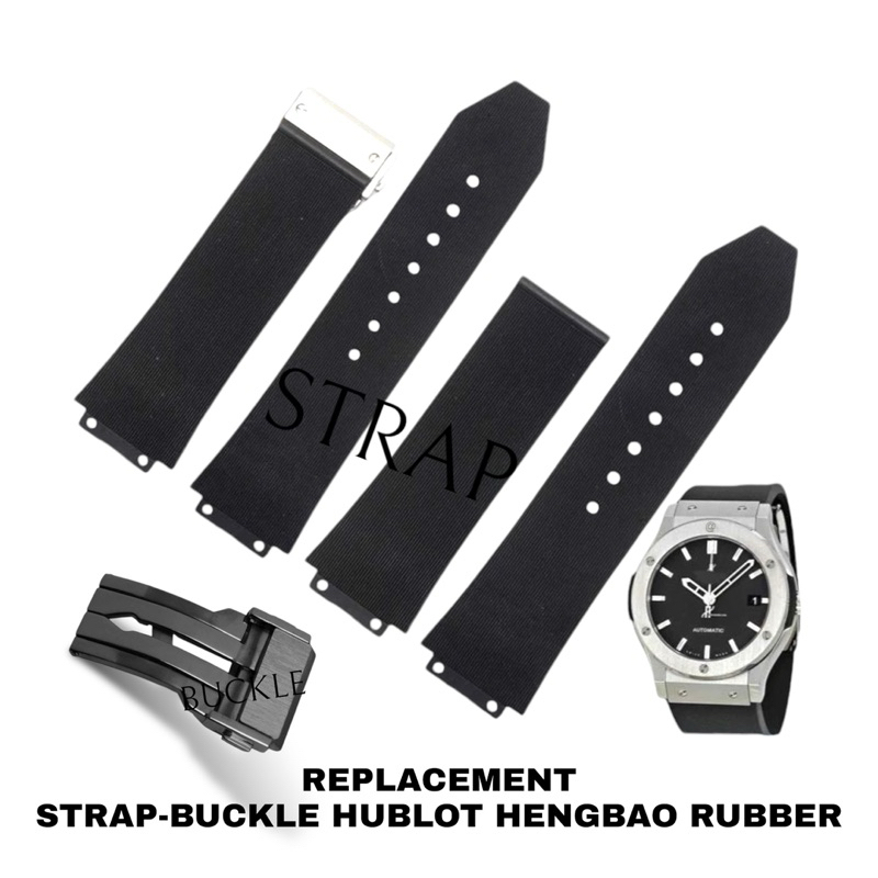 Jual Tali Strap Buckle Hublot Uk Buckle 22mm Lug 24mm Tali Hublott ...