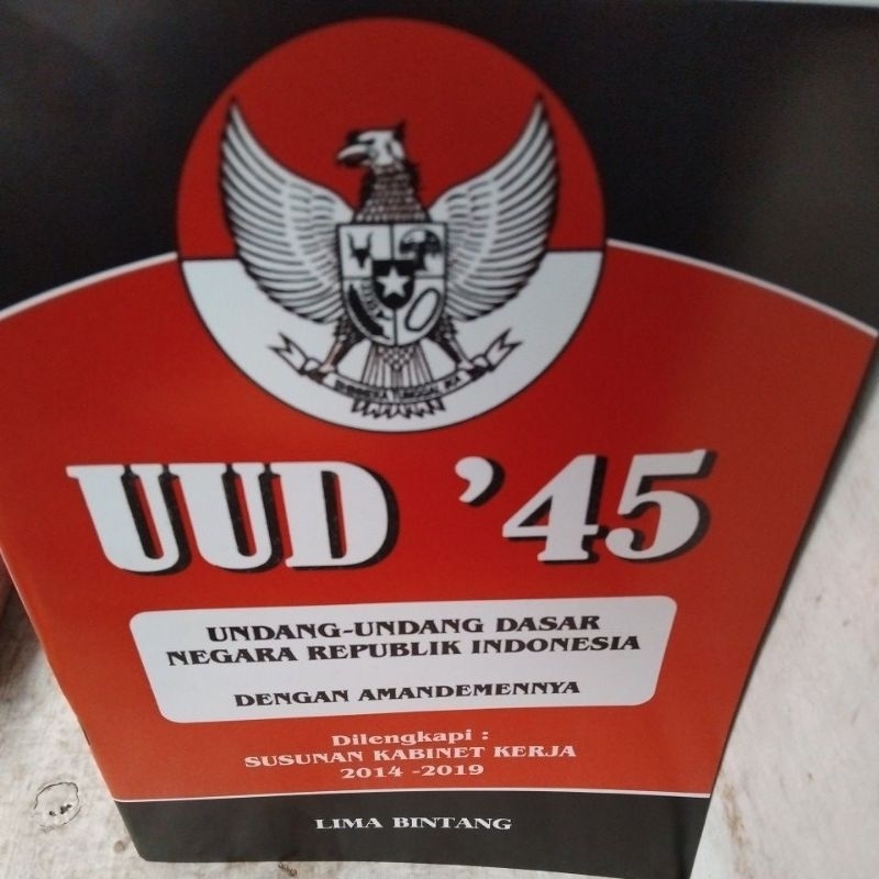 Jual UUD 45 UNDANG UNDANG DASAR NEGARA REPUBLIK INDONESIA | Shopee ...