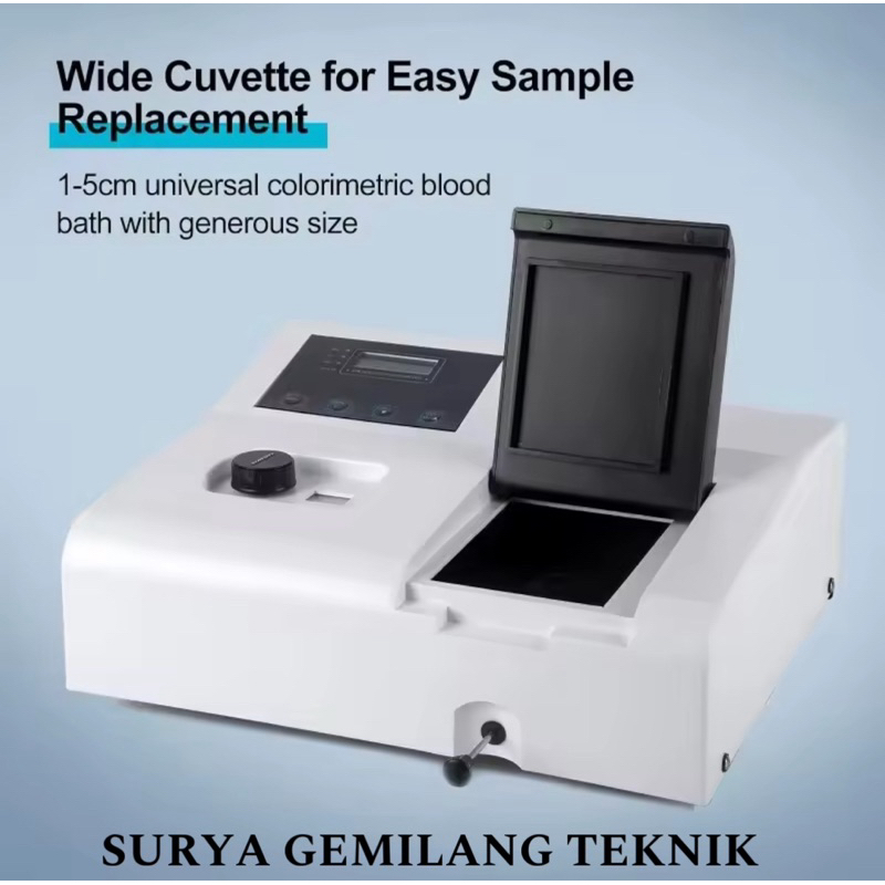 Jual UV Visible Spectrophotometer UV752N Vis Spektrofotometer 752N Lab ...
