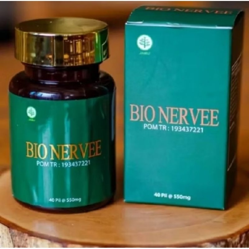 Jual Paket 1 botol Bio herbal nerve nerve 100% ORI exp 2026 | Shopee ...