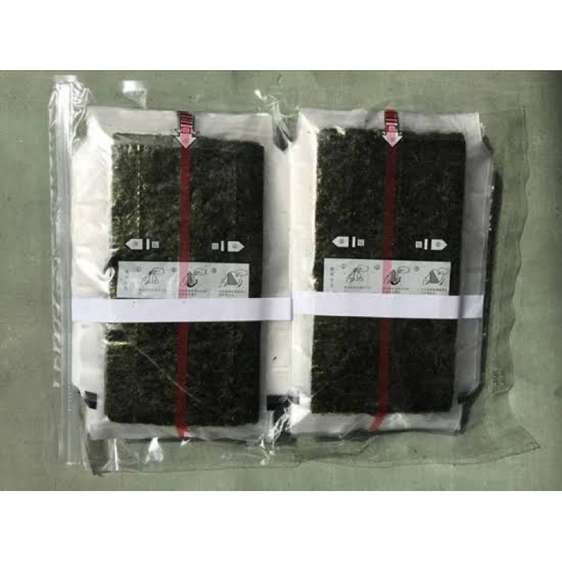 Jual ONIGIRI TRIANGLE 10 SHEET POLOS / NORI ONIGIRI / NORI MUSUBI ...
