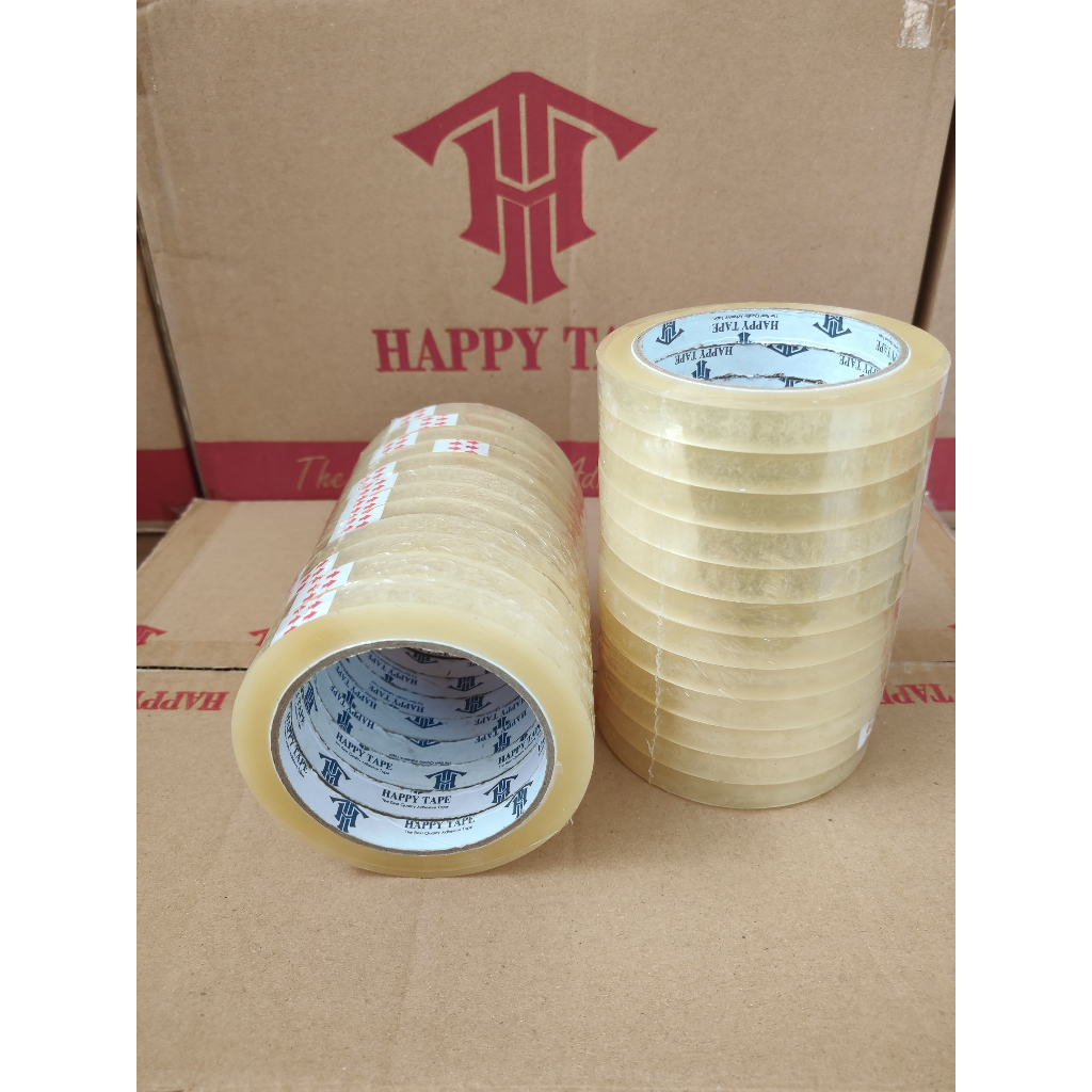 Jual isolasi / selotip bening 12mm x 100yard ( Roll ) | Shopee Indonesia