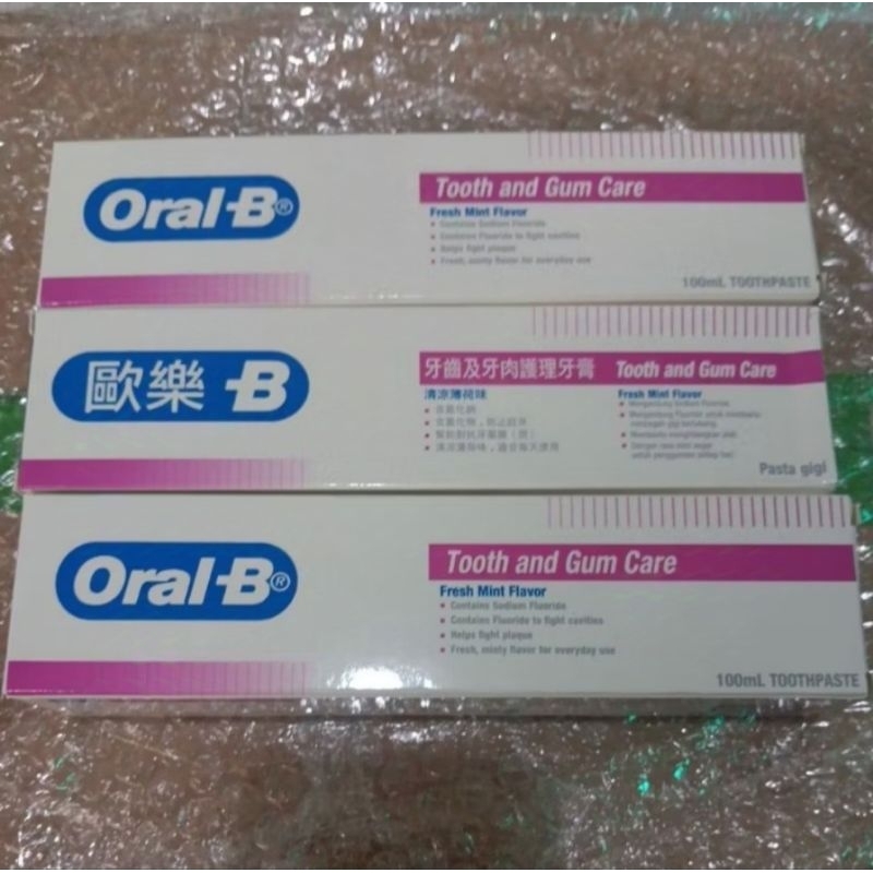 Jual Oral-B Pasta Gigi Tooth And Gum Care 100ml | Shopee Indonesia