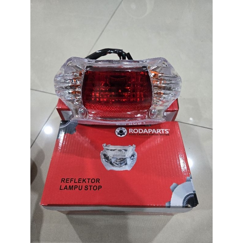 Jual lampu stop belakang mio smile lampu stop standar mio komplit ...