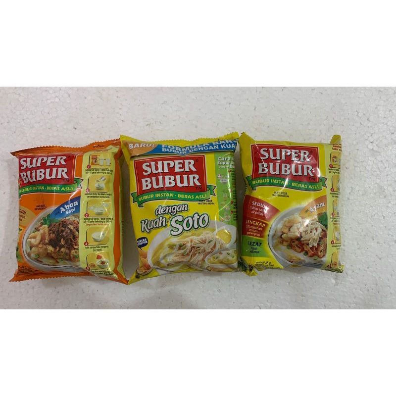 Jual Super Bubur ( Bubur Instan ) | Shopee Indonesia