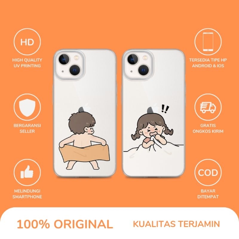 Jual Case Couple Custom Pasangan Tersedia Android Dan iPhone Bahan ...
