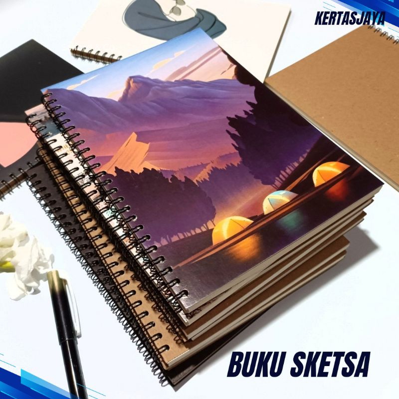 Jual Buku Sketsa / Sketchbook Polos Craft Vintage / Brown Paper ...