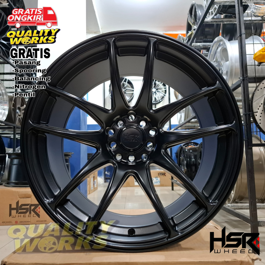 Jual Velg Mobil Innova Reborn Ring 18 Lebar 8,5/9,5 Velg Racing Hsr ...