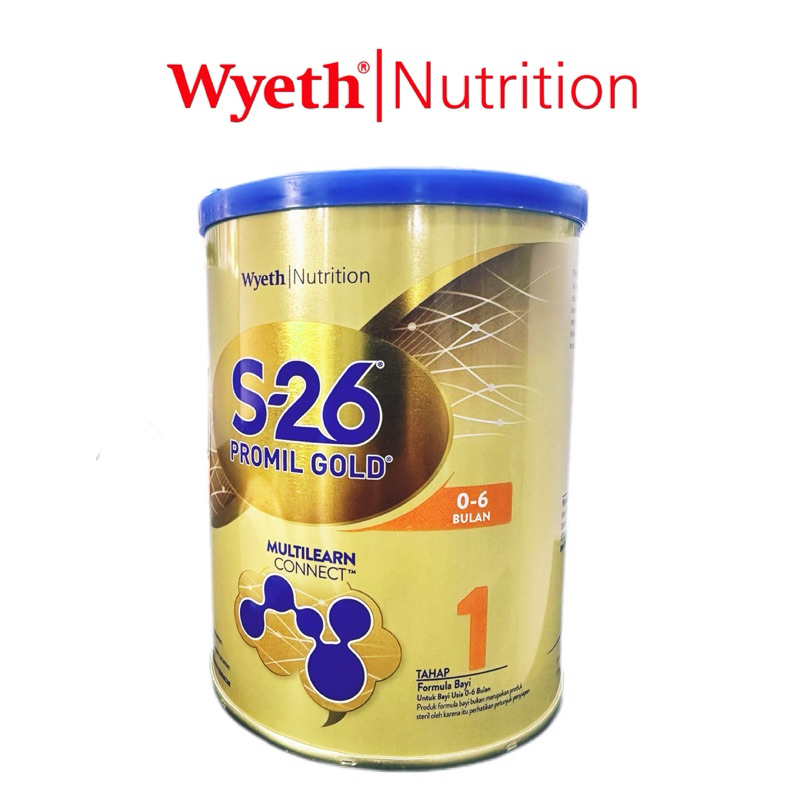 Jual S-26 S26 PROMIL Gold Tahap 1 Susu Formula Bayi untuk Usia 0-6 Kemasan Kaleng 400g | Shopee ...
