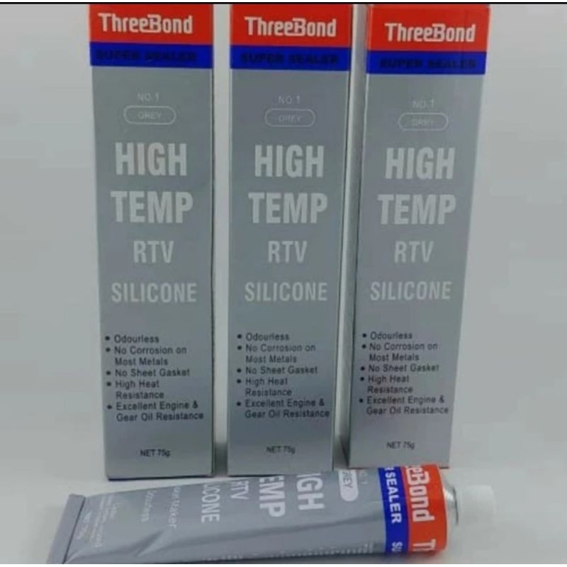 Jual Lem Threebond Super Sealer Abu-Abu Besar 75GR (Original) | Shopee ...
