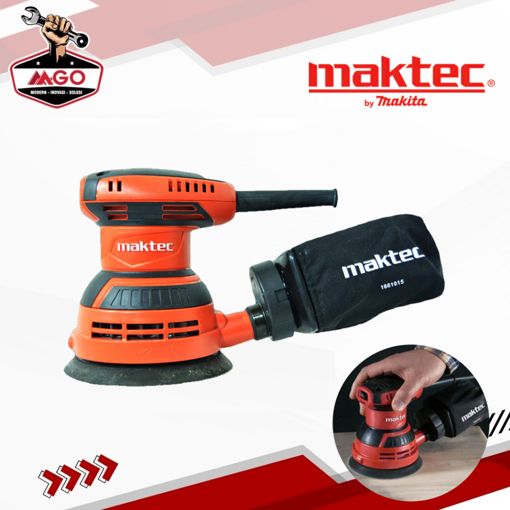 Jual Mesin Amplas / Circular Orbital Sander MAKTEC MT 924 | Shopee ...