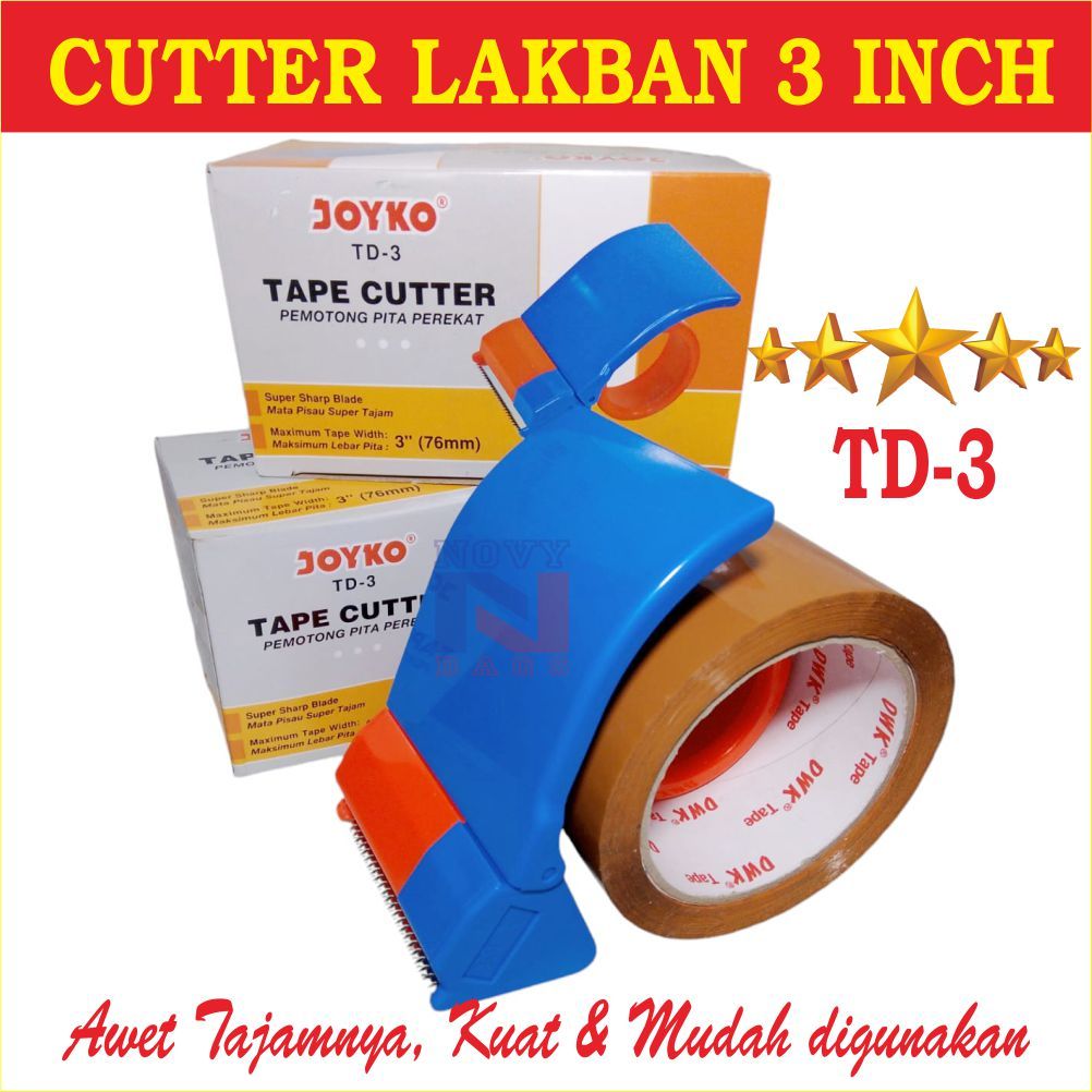 Jual Tape Dispenser LAKBAN BESAR 3 INCH Tape Cutter 3 INCH Pemotong ...