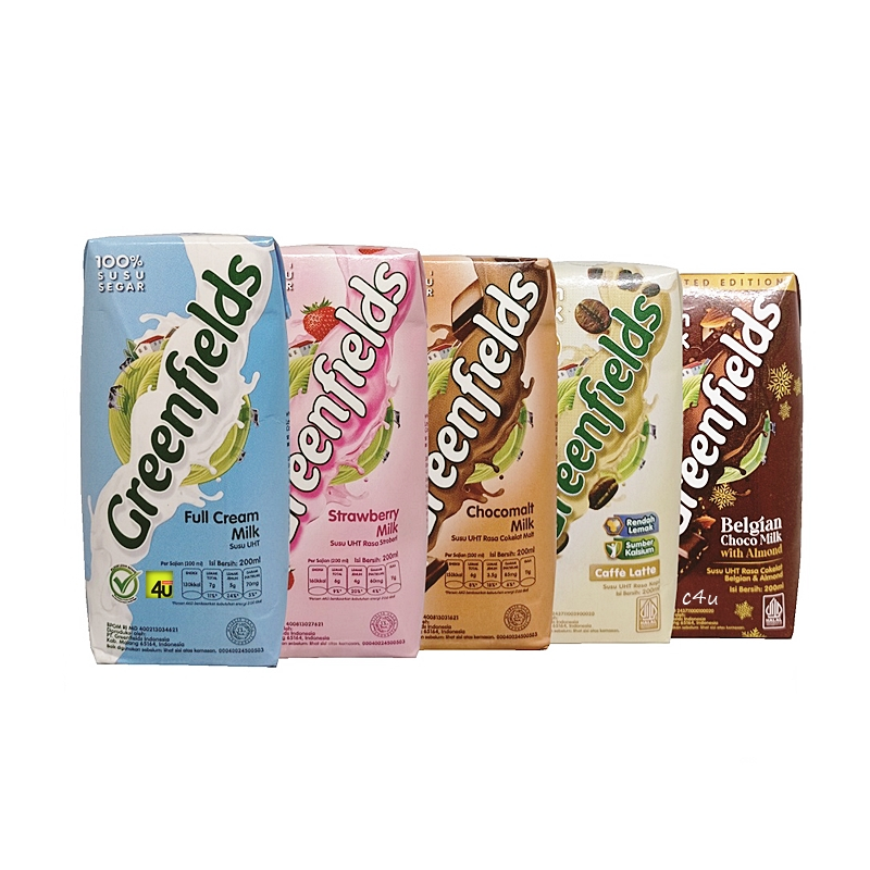 Jual Greenfields - Susu UHT - 200ml | Shopee Indonesia