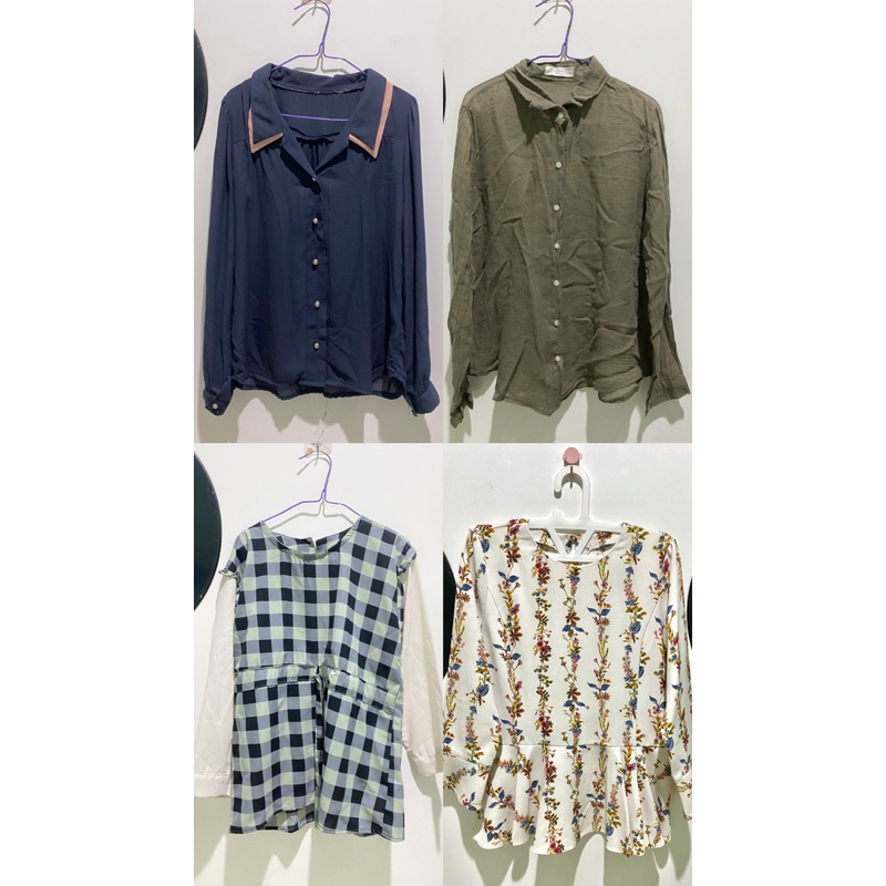 Jual [PRELOVED] Blouse Ukuran M (Pemakaian Pribadi) | Shopee Indonesia