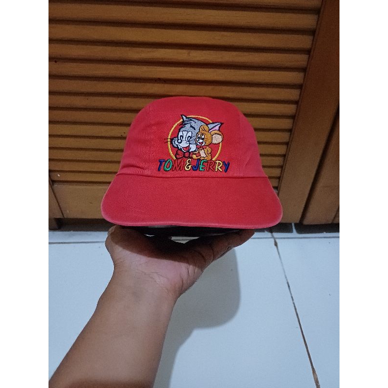 Jual Topi Kartun Tom & Jerry Cartoon 3 Panel Vintage | Shopee Indonesia