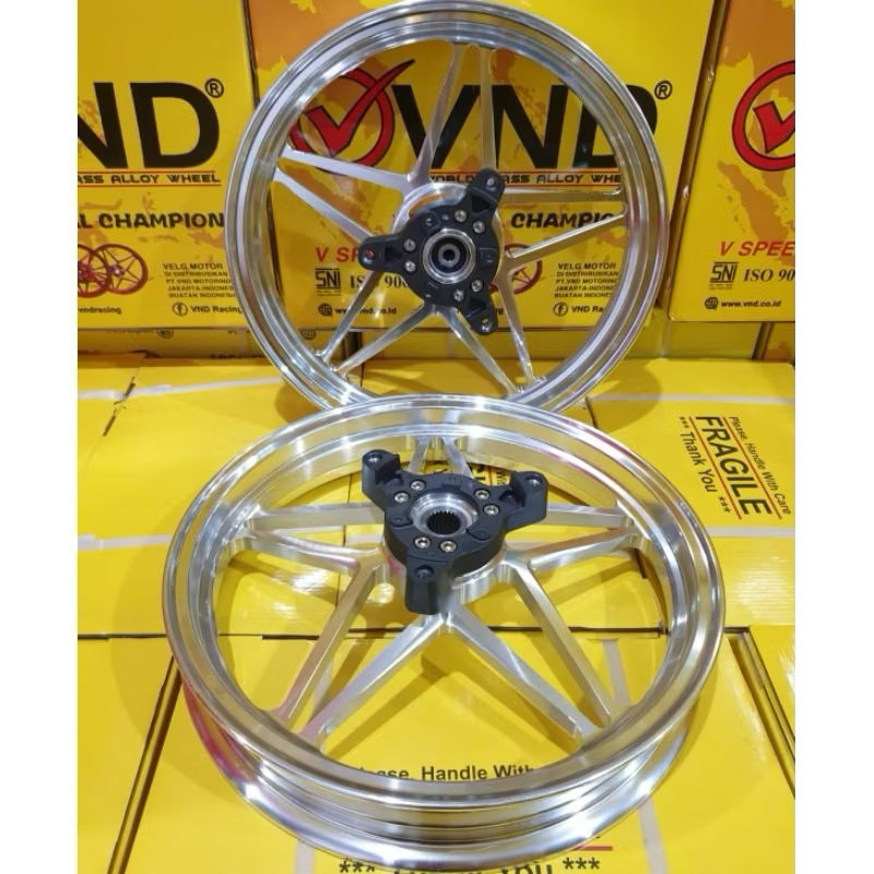 Jual VELEG VND RACING RING 14 V SPEED V2 BINTANG VELG NMAX NEO NMAX TURBO NMAX NEW Fr:14x1.85 ...