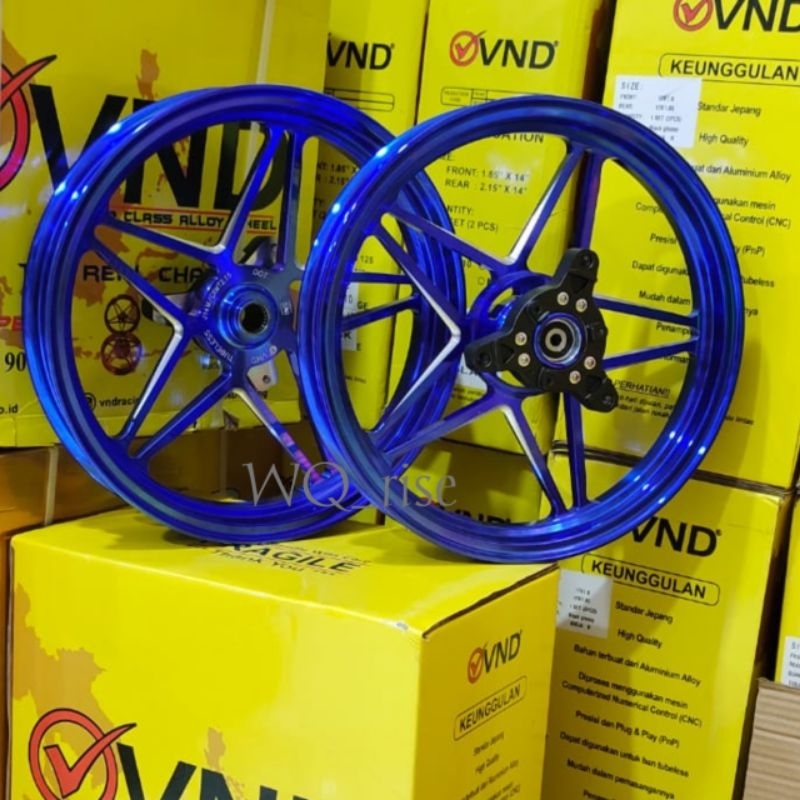 Jual velg nmax new vspeed v2 vnd all nmax/nmax turbo/nmax neo 185x14 & 215x14 | Shopee Indonesia