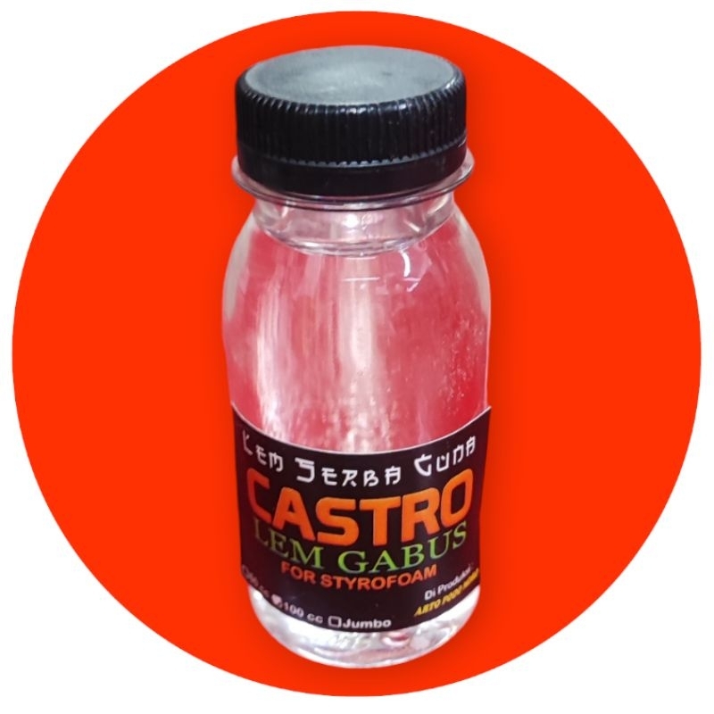 Jual lem gabus Castro 100cc / lem Styrofoam 100cc | Shopee Indonesia
