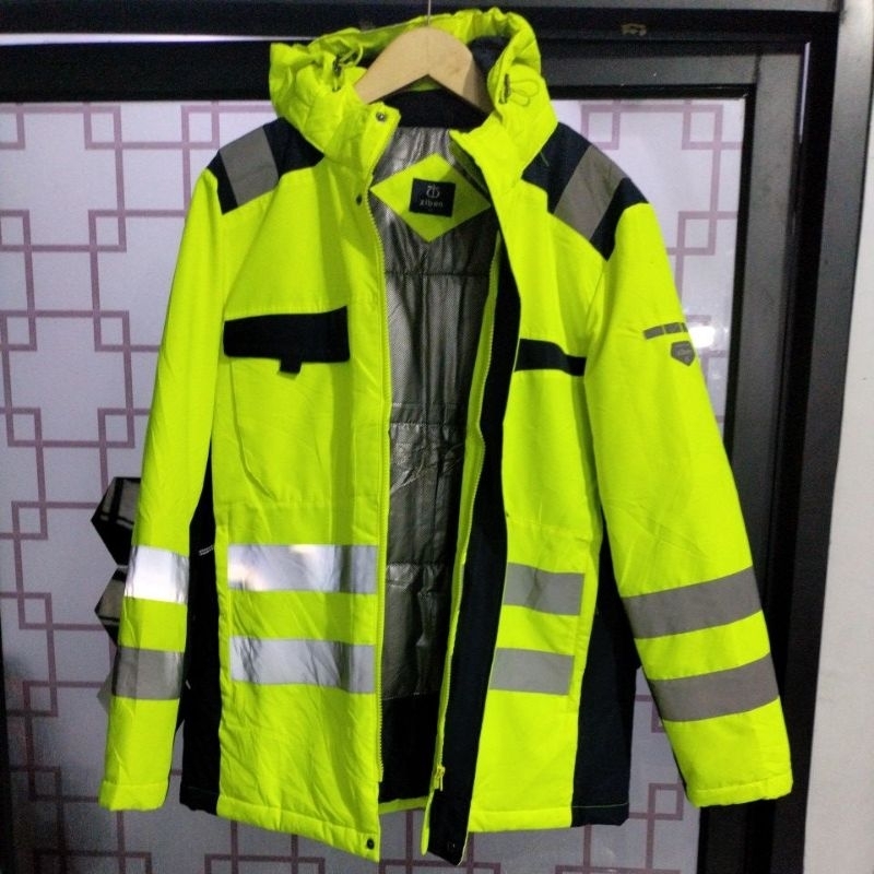 Jual jaket safety K3/jaket proyek | Shopee Indonesia
