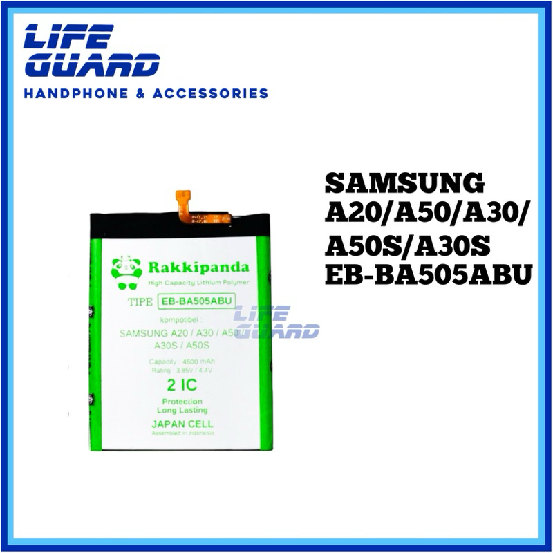 Jual BATERAI DOUBLE IC SAMSUNG A20 A50 A30 A50S A30S EBBA505ABU BATRE RAKKIPANDA | Shopee Indonesia