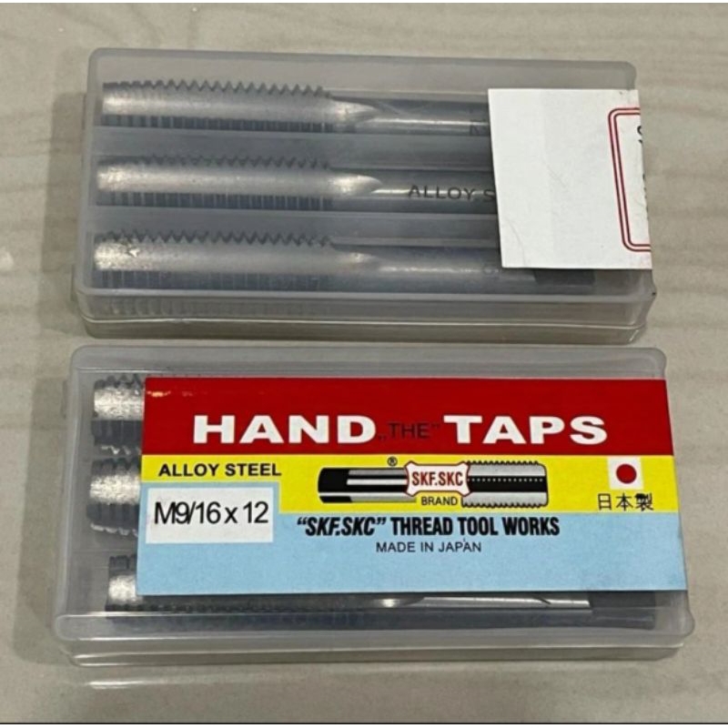 Jual mata tap baut 9/16 x 12 hand taps pembuat drat baut 9/16 x 12G ...