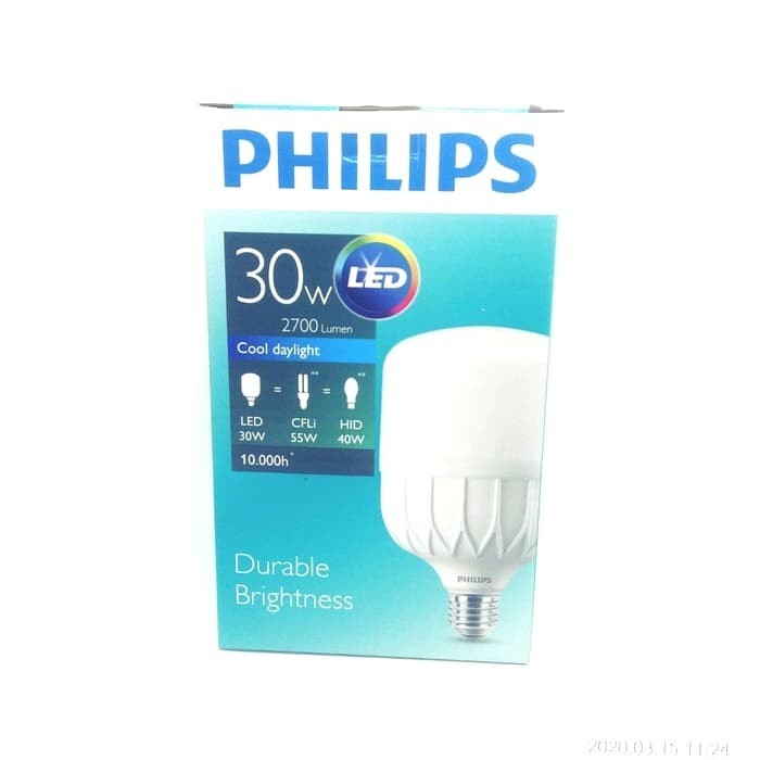 Jual Lampu Philips LED TForce 30W 30 W 30 WATT 30WATT - Putih ...