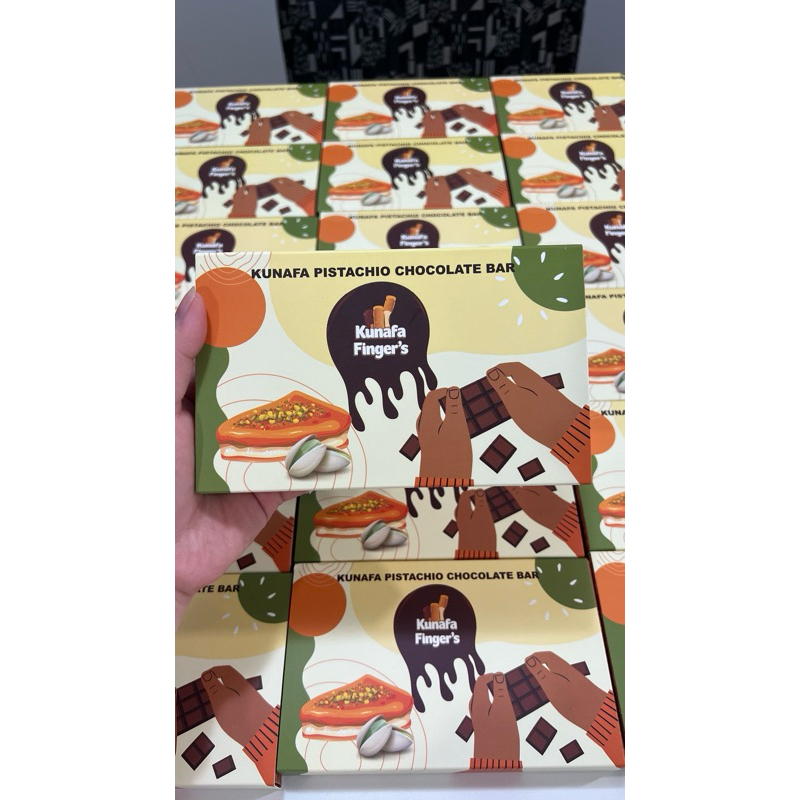 Jual (READY STOCK) Kunafa Fingers Pistachio Chocolate Bar Malaysia ...