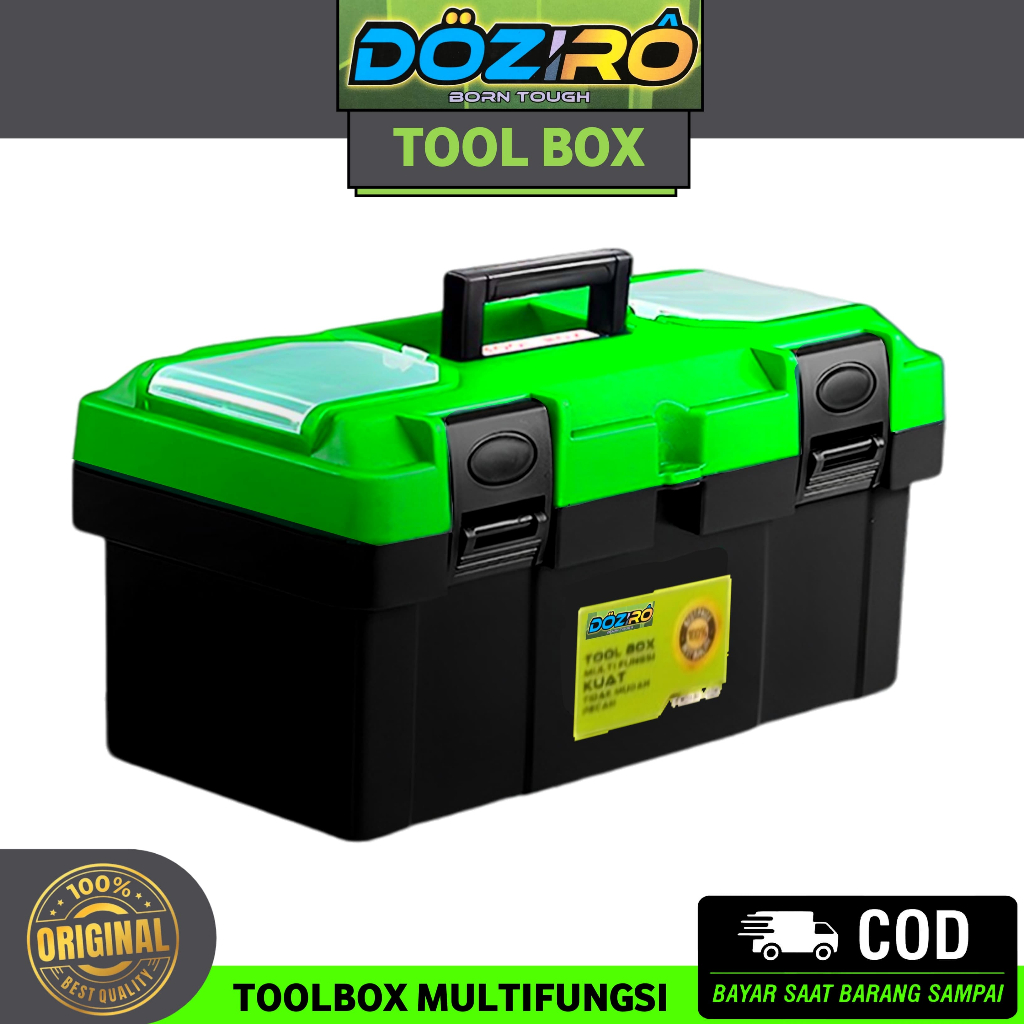Jual Tool Box Besar Bahan PVC Toolbox Kotak Peralatan Perkakas kotak ...