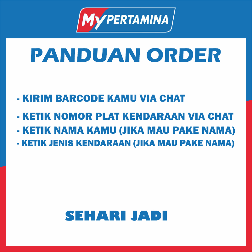 Jual Cetak KARTU MY PERTAMINA PRINT BARCODE MY PETAMINA SEHARI JADI | Shopee Indonesia