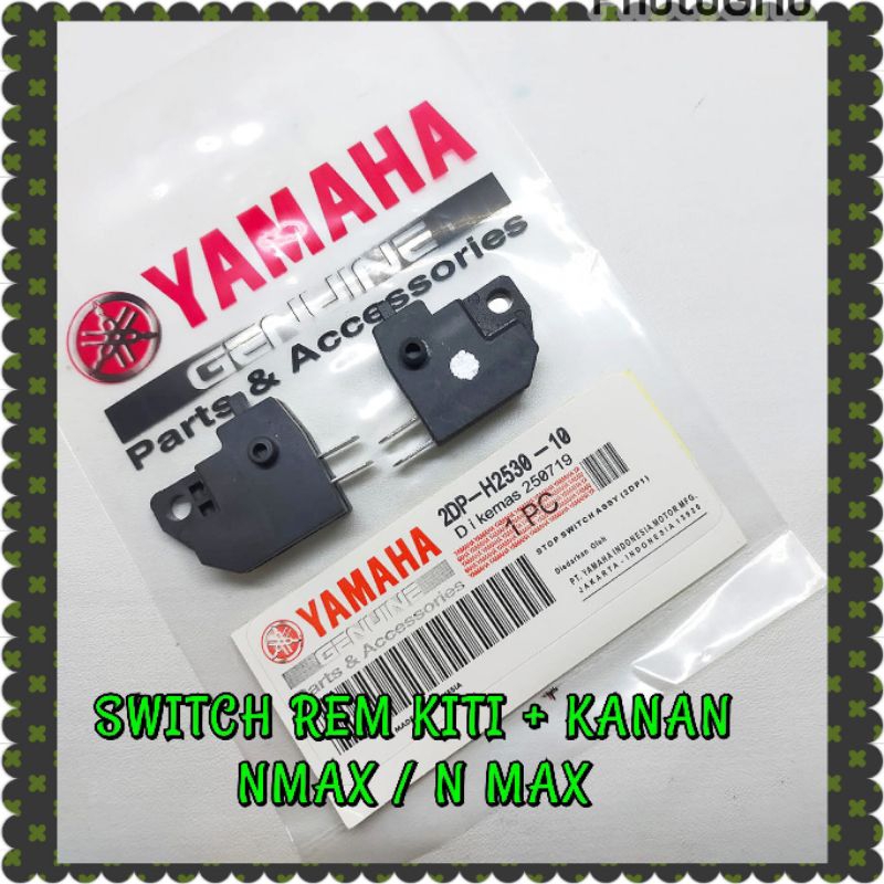 Jual SWITCH SWIT REM 1 SET KIRI KANAN NMAX / N MAX ( 2DP ) | Shopee ...