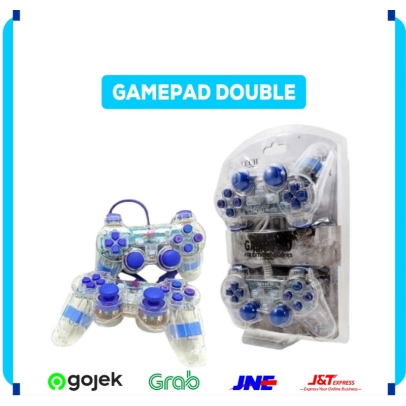 Jual JOYSTICK DOUBLE TRANSPARANS M-TECH | STICK GAME COMPUTER | Shopee ...