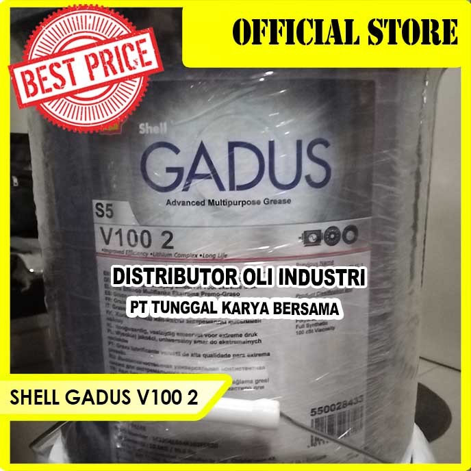 Jual SHELL GADUS S5 V100 2 - Oli Ready Stock - 20 Liter | Shopee Indonesia