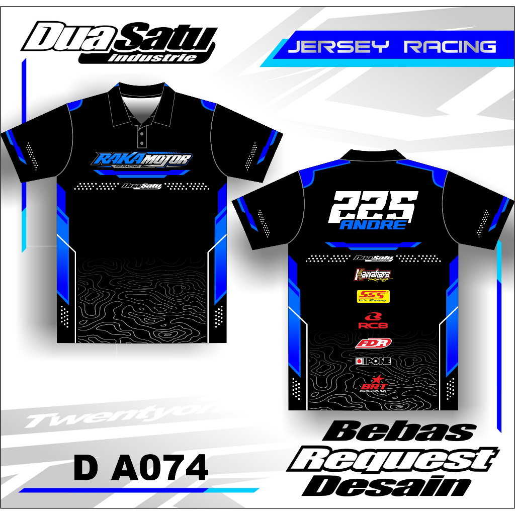 Jual JERSEY RACING BAJU JERSEY kaos baju jersey racing custom full ...