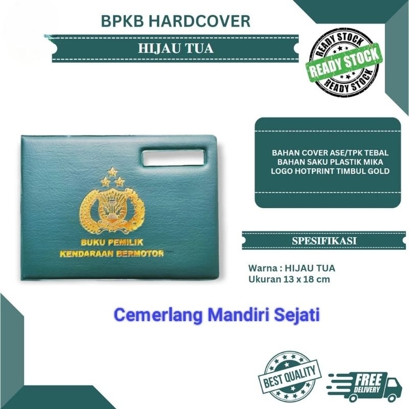 Jual Cover Sampul BPKB Motor/Mobil Hard Cover Bahan Tebal High Quality ...