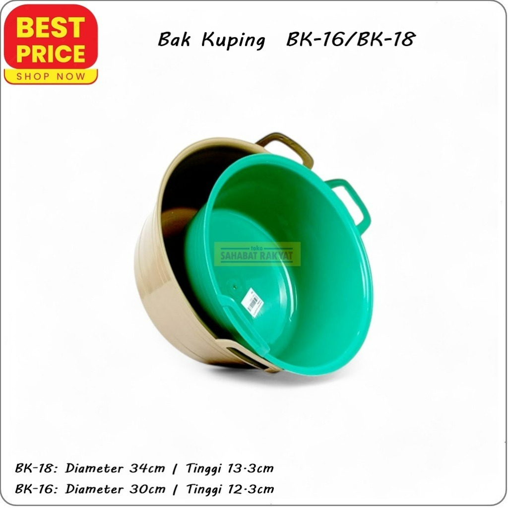 Jual Bak Kuping Bak Tukang Semen Bak Cuci Omahqu 30cm & 34cm | Shopee Indonesia