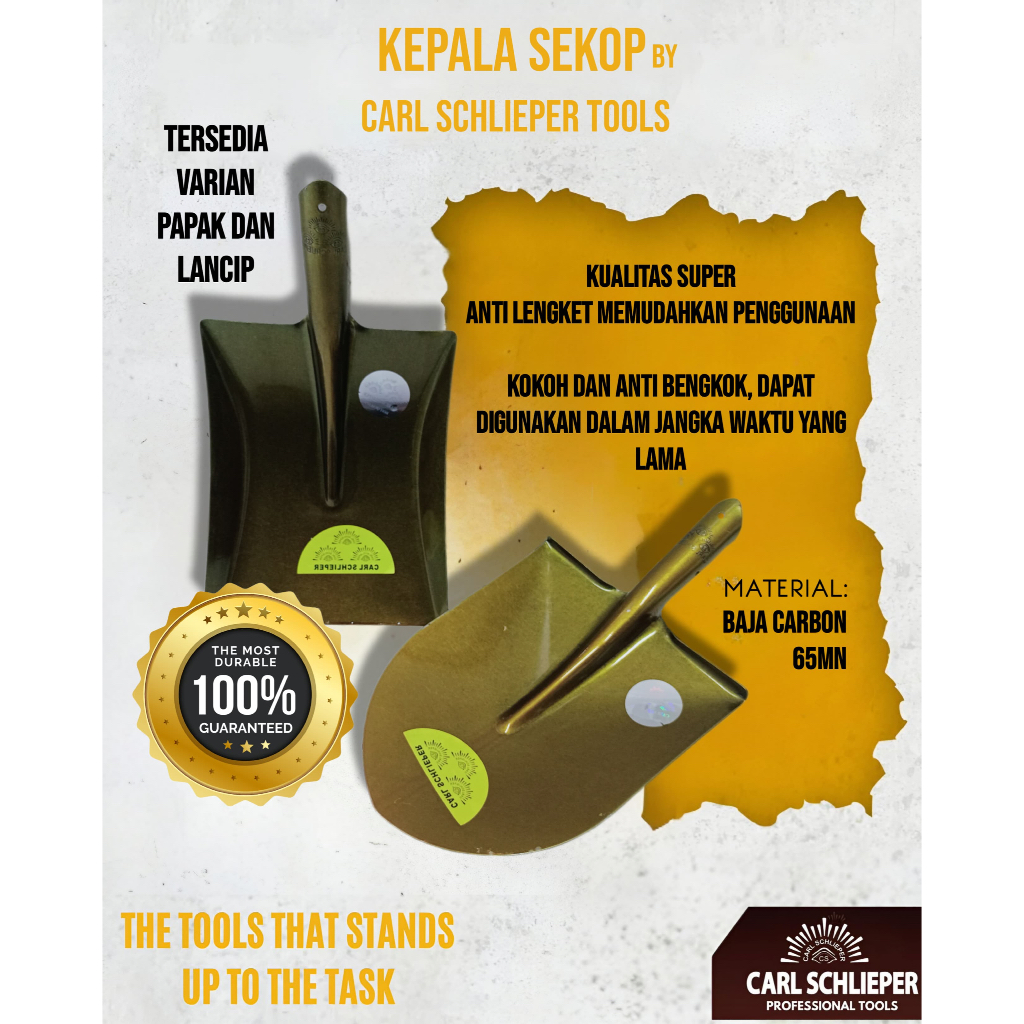 Jual KEPALA SEKOP/SKROP PAPAK LANCIP MATA CARL SCHLIEPER | Shopee Indonesia