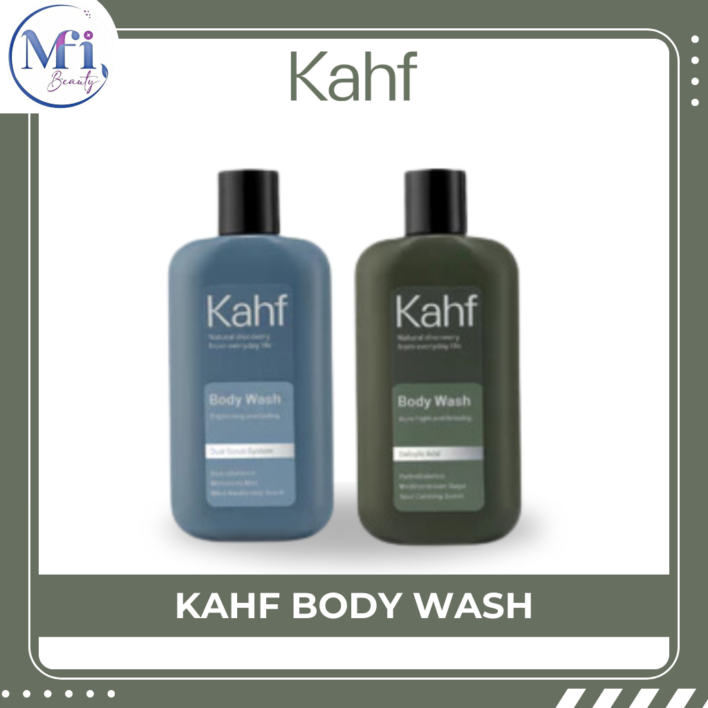 Jual MFI - KAHF BODY WASH SERIES | BRIGHTENING AND COOLING | ACNE FIGHT ...