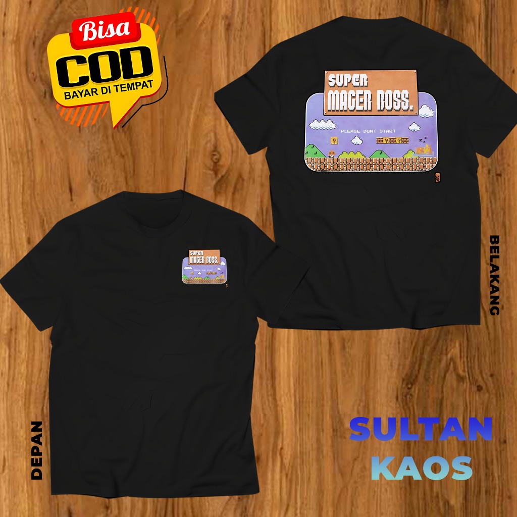 Jual Kaos Nothing To Do Super Mager Bos - Kaos Kata Kata Parodi ...